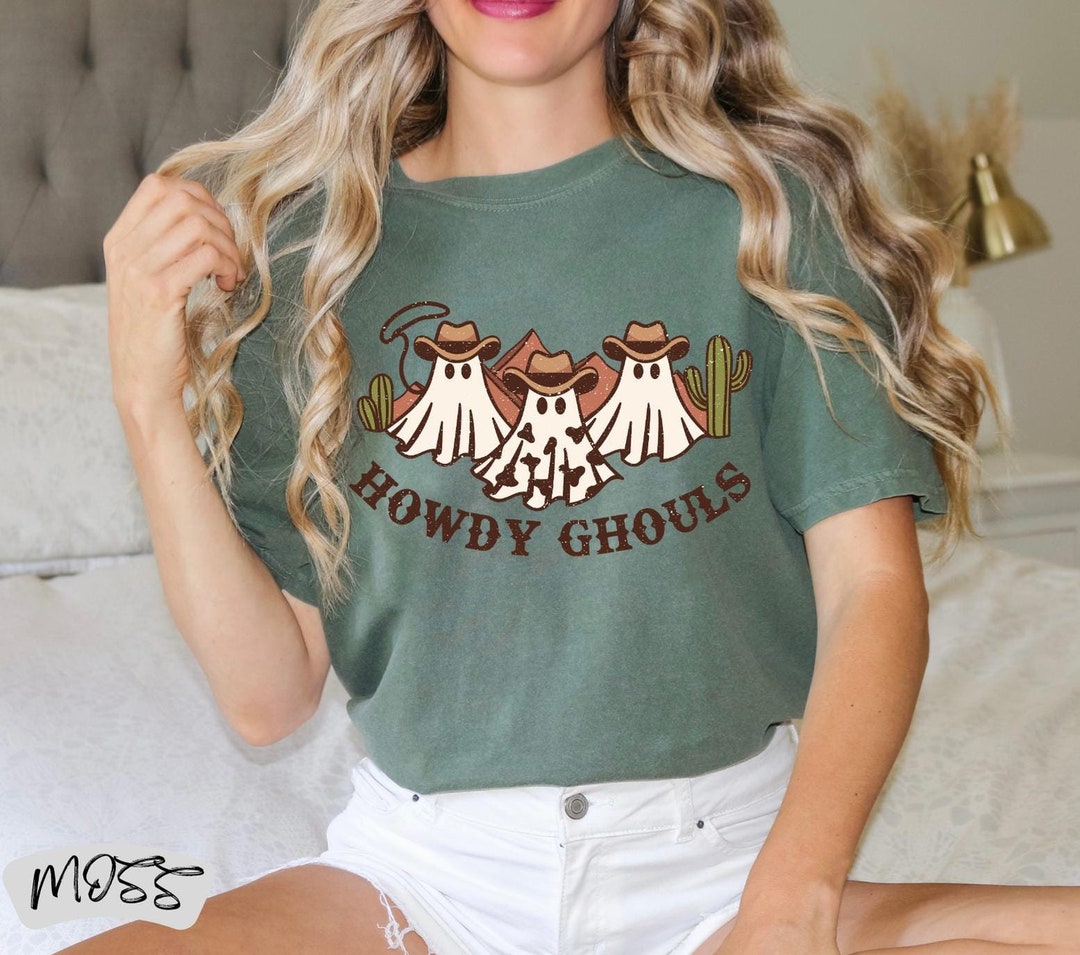Howdy Ghouls Shirt, Howdy Ghouls, Western Halloween Shirt, Country ...