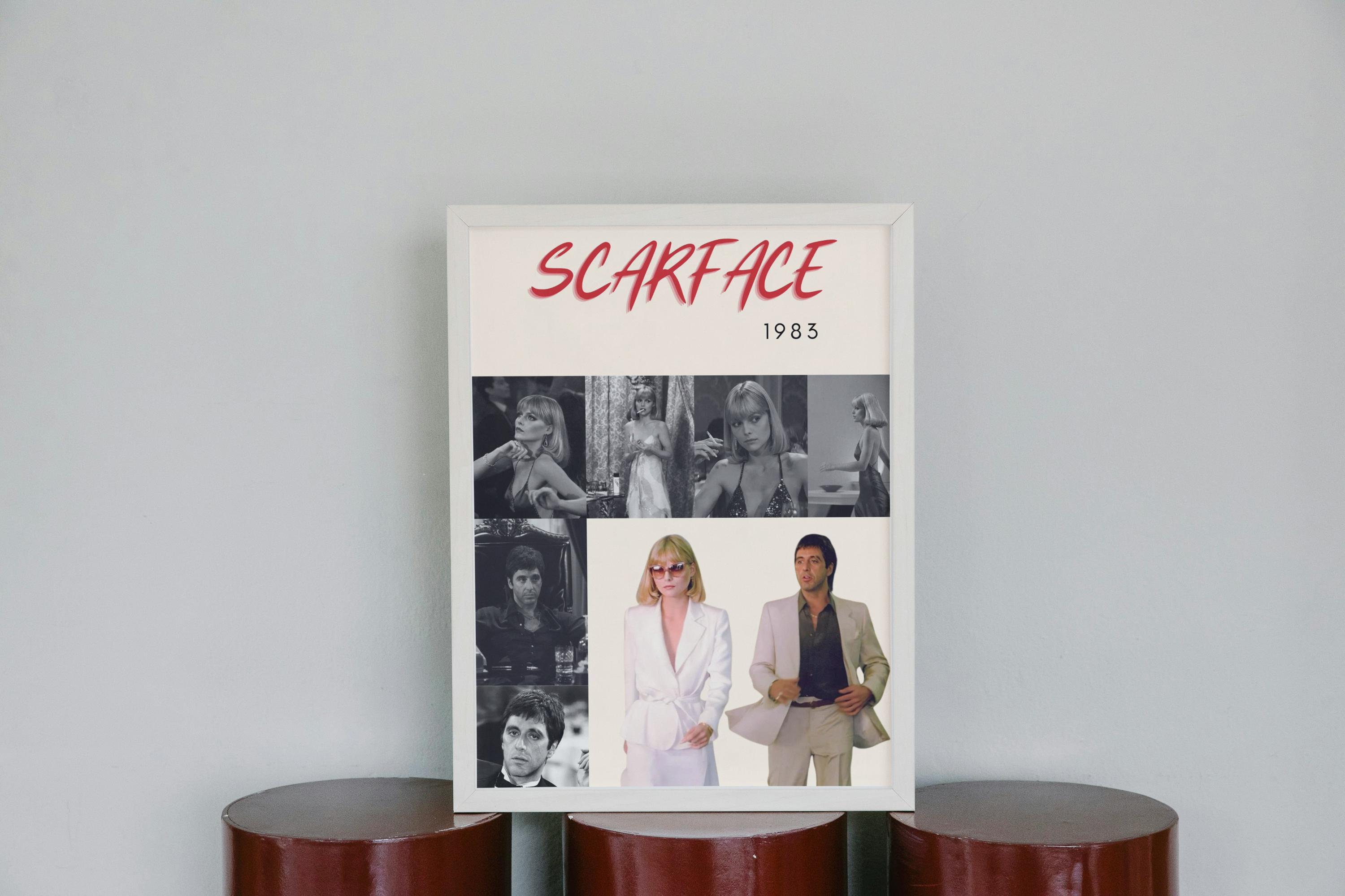 Scarface Print ~ Scarface Movie Poster ~ Aesthetic Room Decor ...