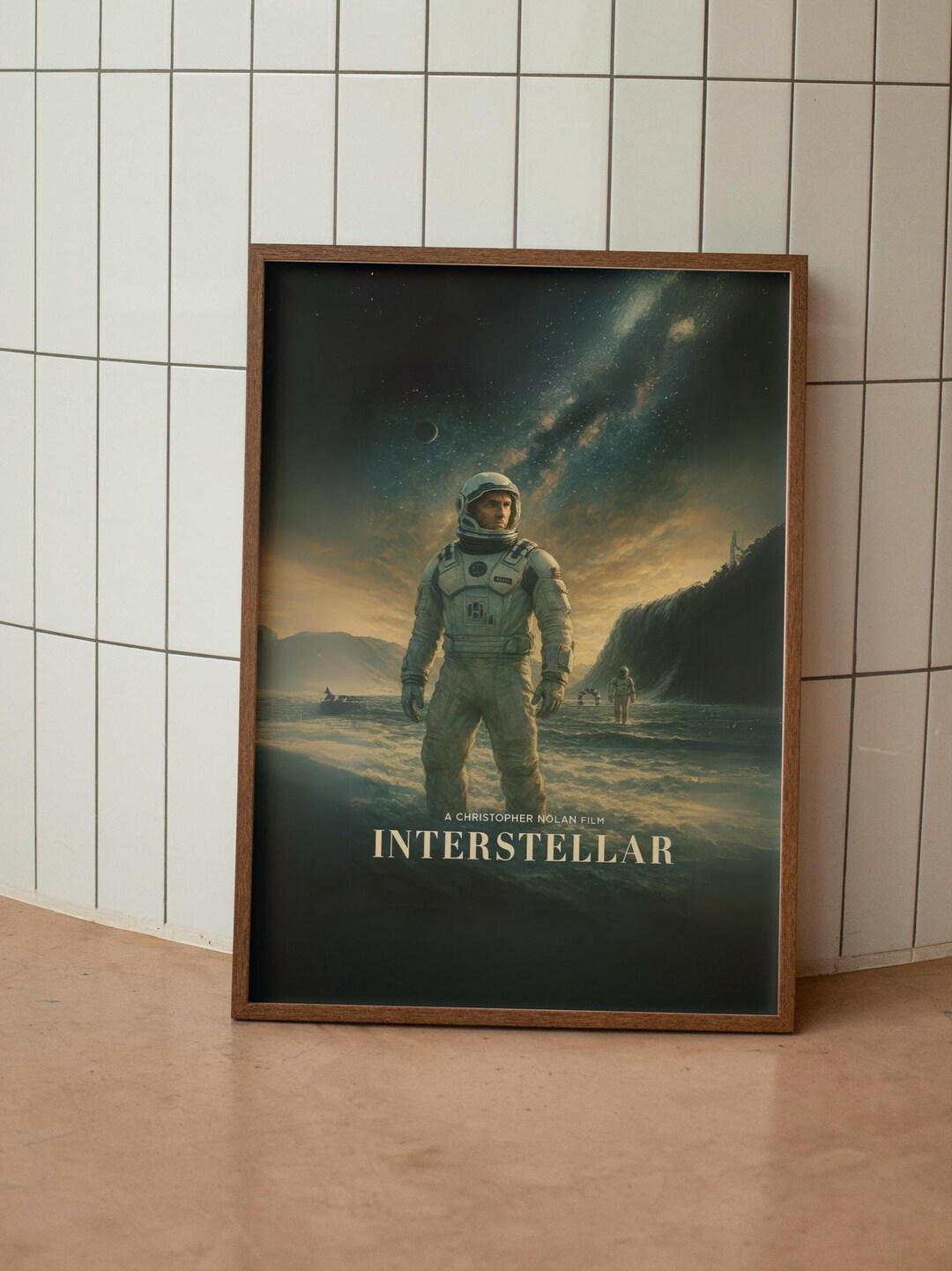 Interstellar Print ~ Interstellar Movie Poster ~ Aesthetic Room Decor ~ Apartment Decor ~ Trendy ...