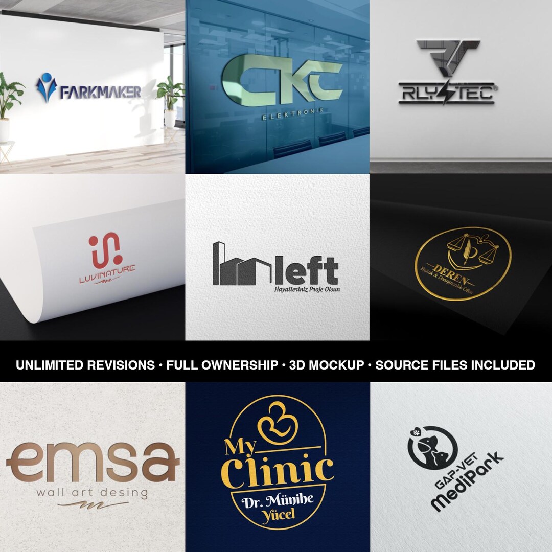 Custom Logo Design | Professional Business Logo | Standard Branding ...