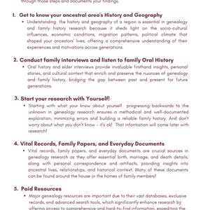 Finding Your Family History Guide and Journal - Etsy