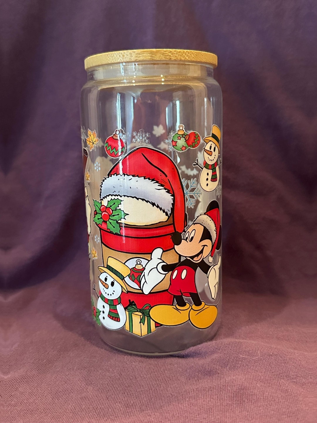 Libby Cup Mickey Mouse Holiday - Etsy
