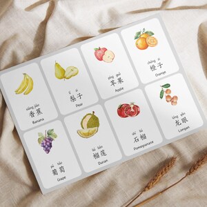 40 Common Fruits - Chinese Flashcards ｜ Educational Games, Vocabulary ...