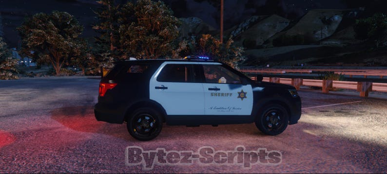 2016 LAPD LASD Police Car Fivem Ready ELS Ready Grand Theft Auto 5 Good ...