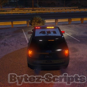 2016 LAPD LASD Police Car Fivem Ready ELS Ready Grand Theft Auto 5 Good ...