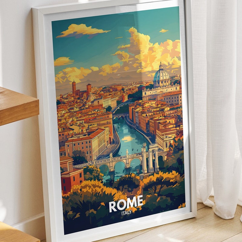 Italy Travel Poster - Etsy