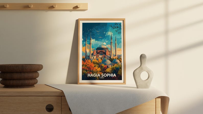 Hagia Sophia Print - Hagia Sophia Poster - Hagia Sophia Wall Art ...