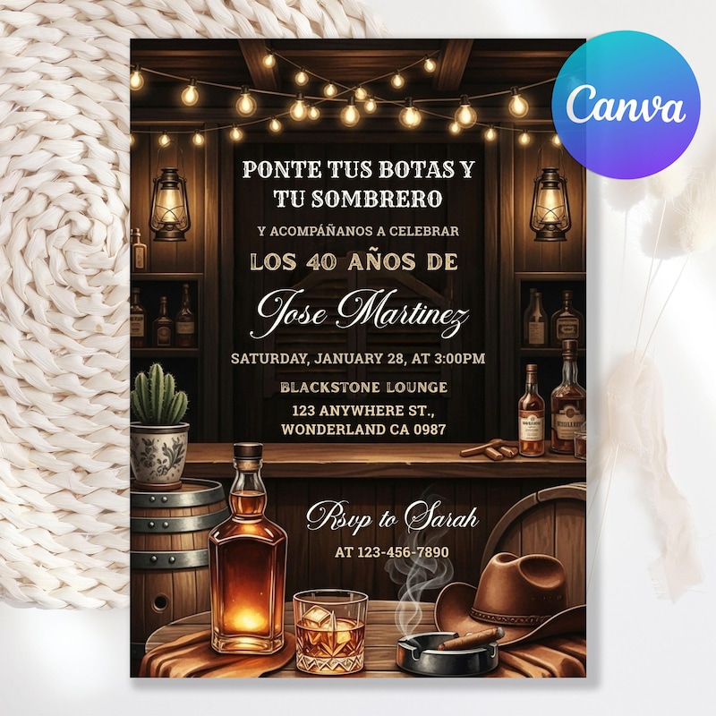 Western Male Birthday - Etsy