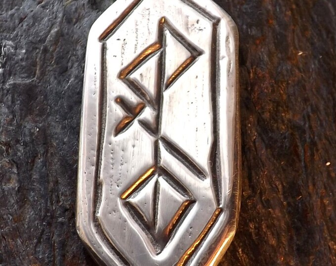 Passion Rune Pewter Pendant Nordic Norse Jewelry Celtic | Etsy