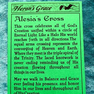 Alesia's Cross - Pewter Pendant - Celtic Equal Arm Cross Brings Balance ...