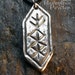 Inner Truth Rune Pewter Pendant Celtic, Norse Nordic Jewelry, Spiritual ...
