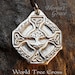 Inner Peace Rune Pewter Pendant Norse Nordic, Celtic Necklace of ...