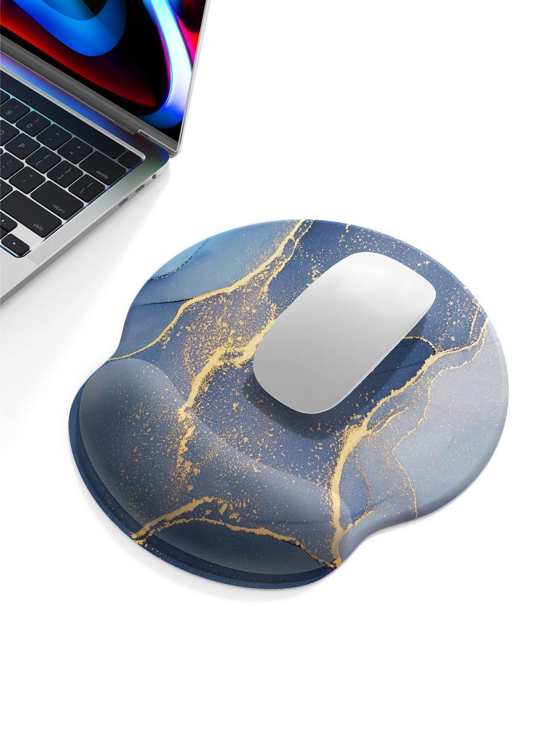 Desk Mat Aesthetic, Rubber Mouse Pad, Grey Deskmat, Pro Grade Gaming ...