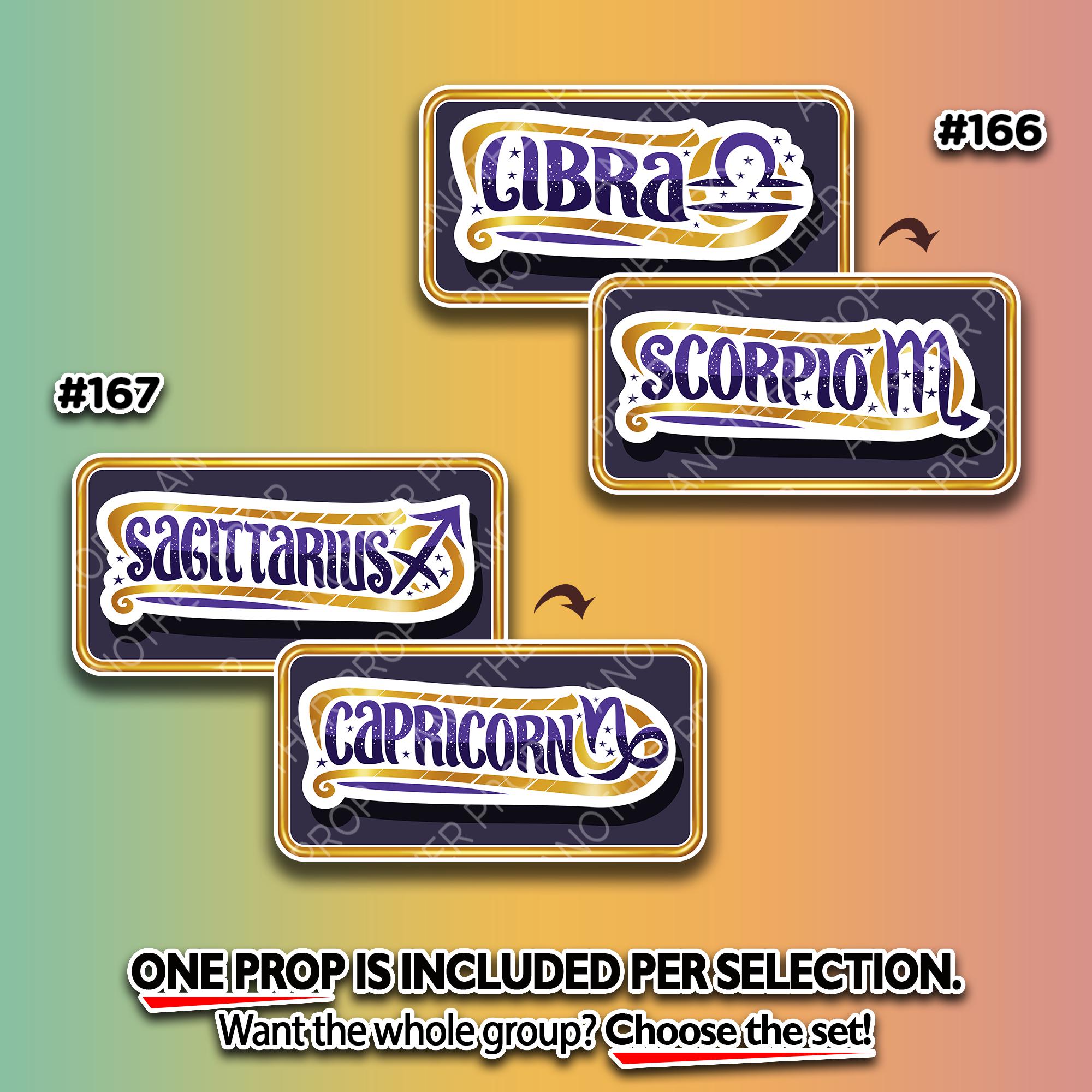 Zodiac Photo Booth Props – Astrology Party Decor, PVC Foam Board - Etsy