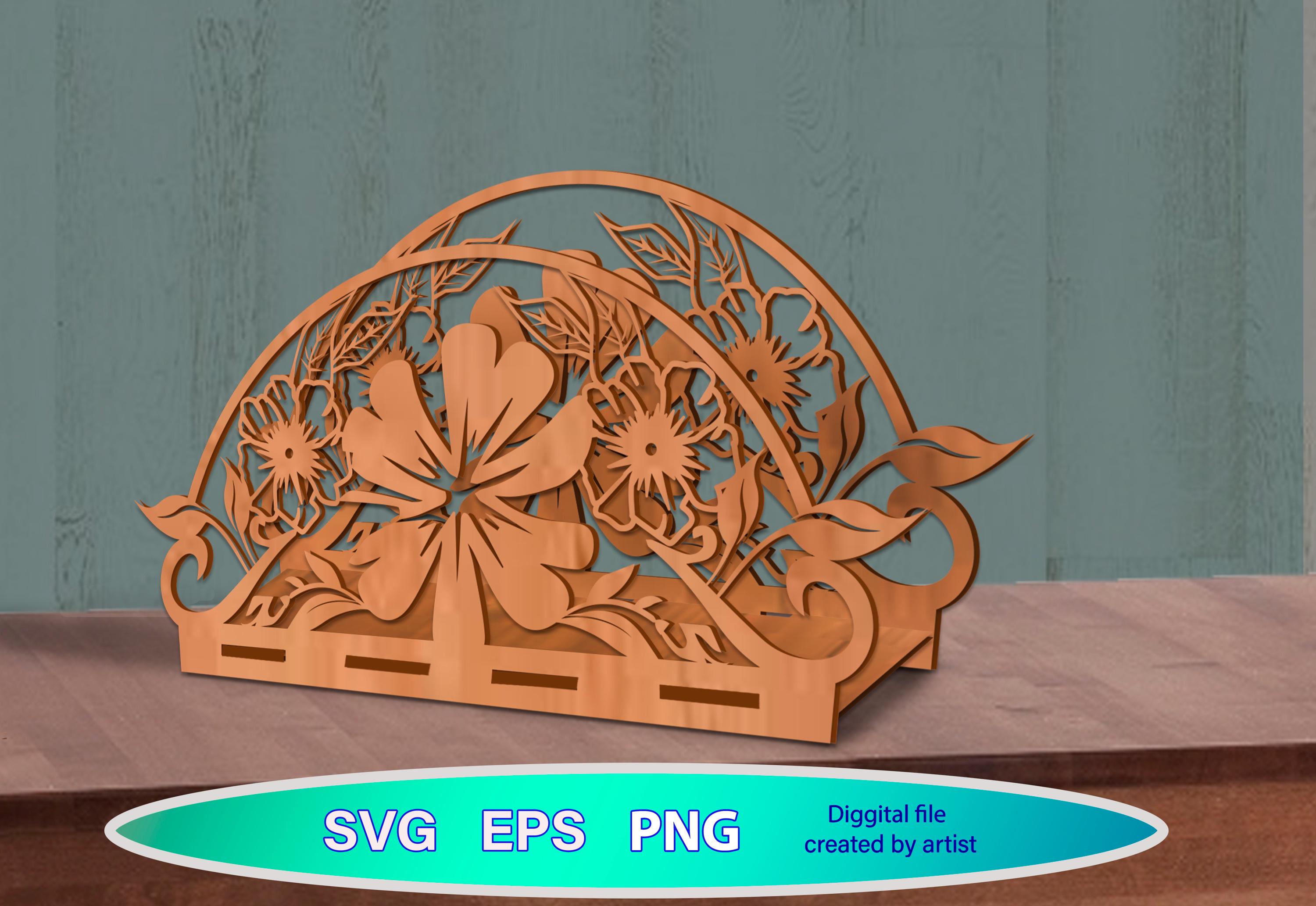 Napkin Holder Laser Cut Svg, Napkin Svg, Design Svg, Lasr Cut File - Etsy