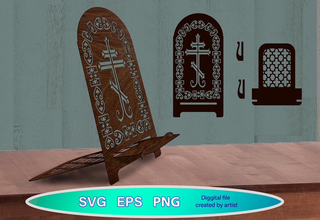 Easel Display Vector Stand, Laser Cut File, Files for Wood Laser ...