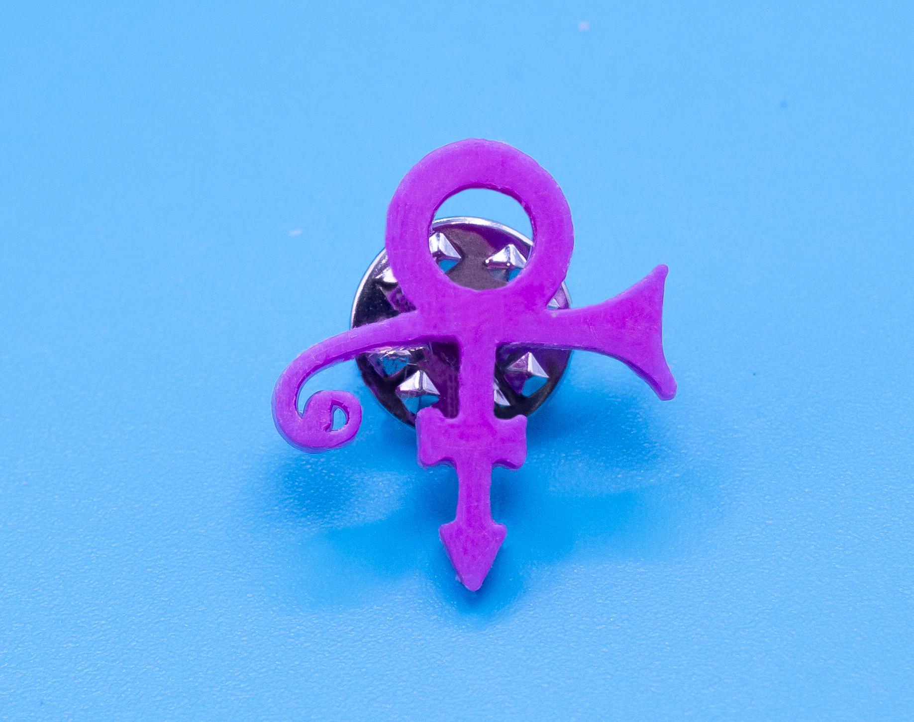 One Purple Prince Symbol Pin Tribute.prince Collection PINS . Purple ...