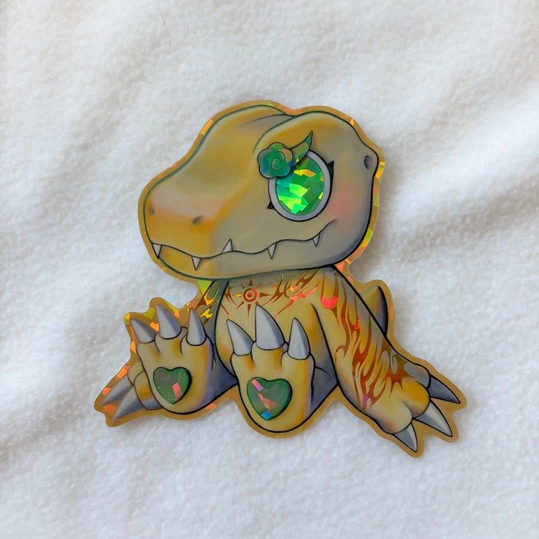 Agumon Sticker - Etsy