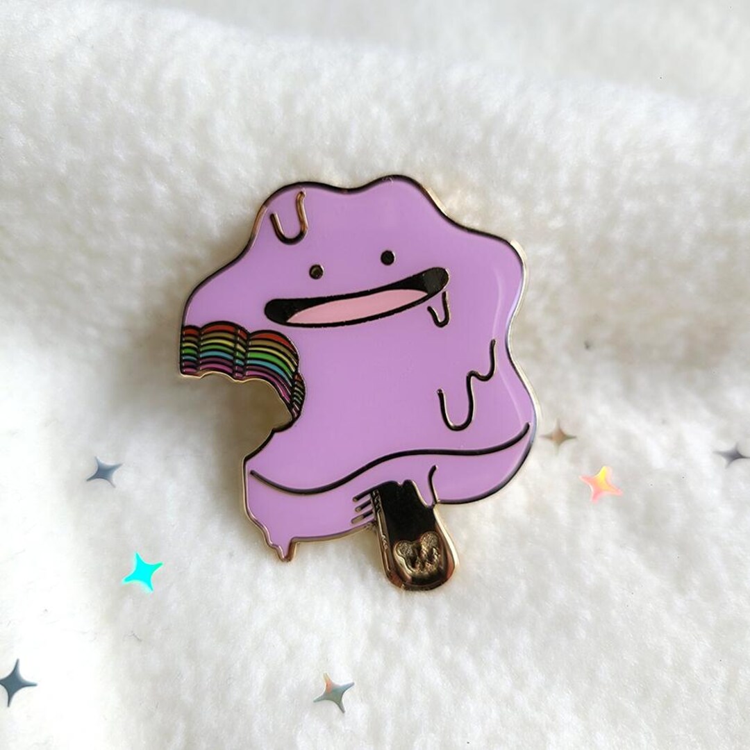 Ditto Enamel Pin - Etsy
