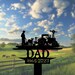 Personalized Farmer Memorial Garden Stake, Farmer With Farm Animals and ...