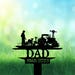Personalized Farmer Memorial Garden Stake, Farmer With Farm Animals and ...