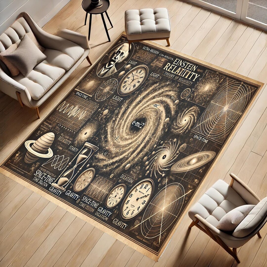 Albert Einstein Rug,famous Rug,celebrity Rug,science Rug,aesthetic Rug ...