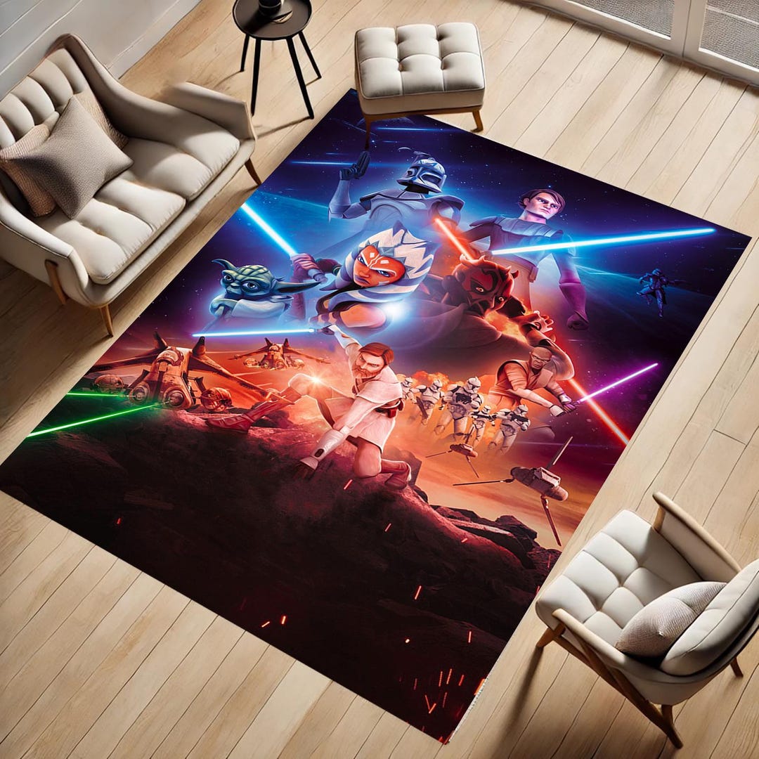 Star Wars Rug,lightsaber Rug,baby Yoda Rug,stormtrooper Rug,rugs for ...
