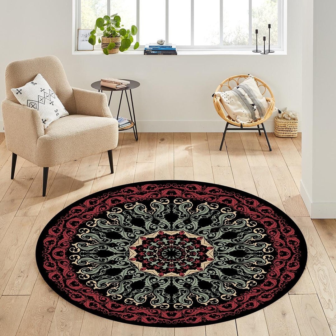 Old Pattern Rug, Old Carpet, Vintage Carpet for Home Decor, Bohemian ...