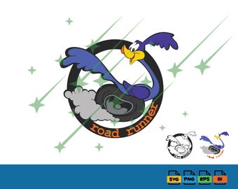 Road Runner 2 SVG PNG DXF - Etsy