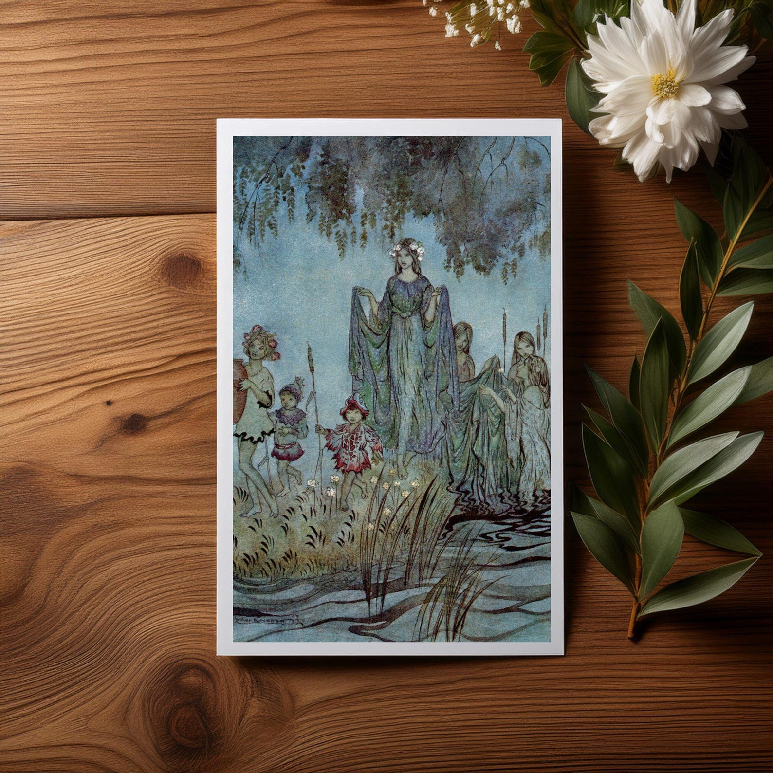 Arthur Rackham Comus Illustration - Card or Print - Etsy