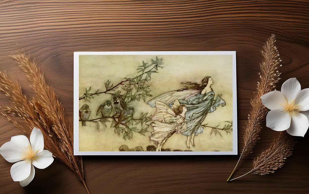 Peter Pan Arthur Rackham Illustration - Etsy
