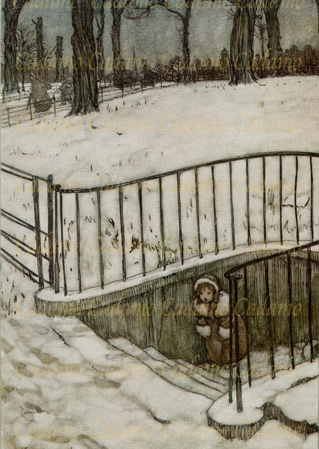 Peter Pan Arthur Rackham Illustration - Etsy