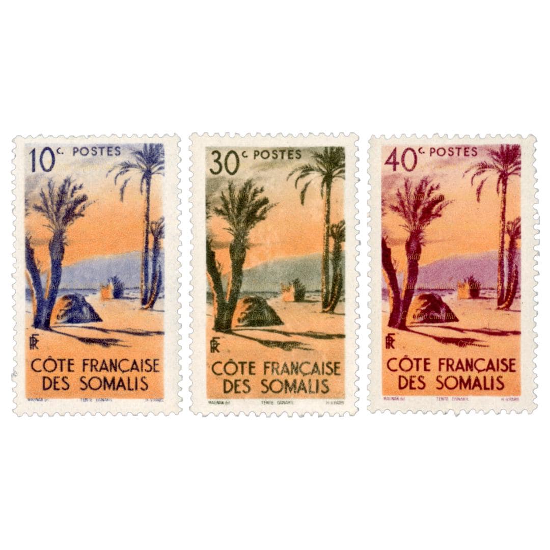 Digital Images of 1940 Somalia Stamps - Set of 3 - Etsy