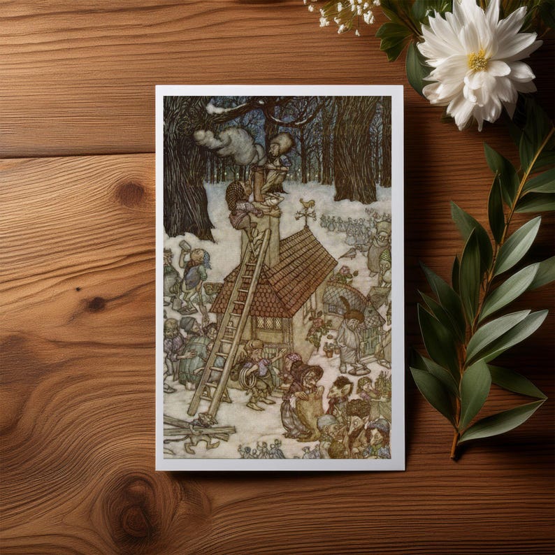 Peter Pan Arthur Rackham Illustration - Etsy
