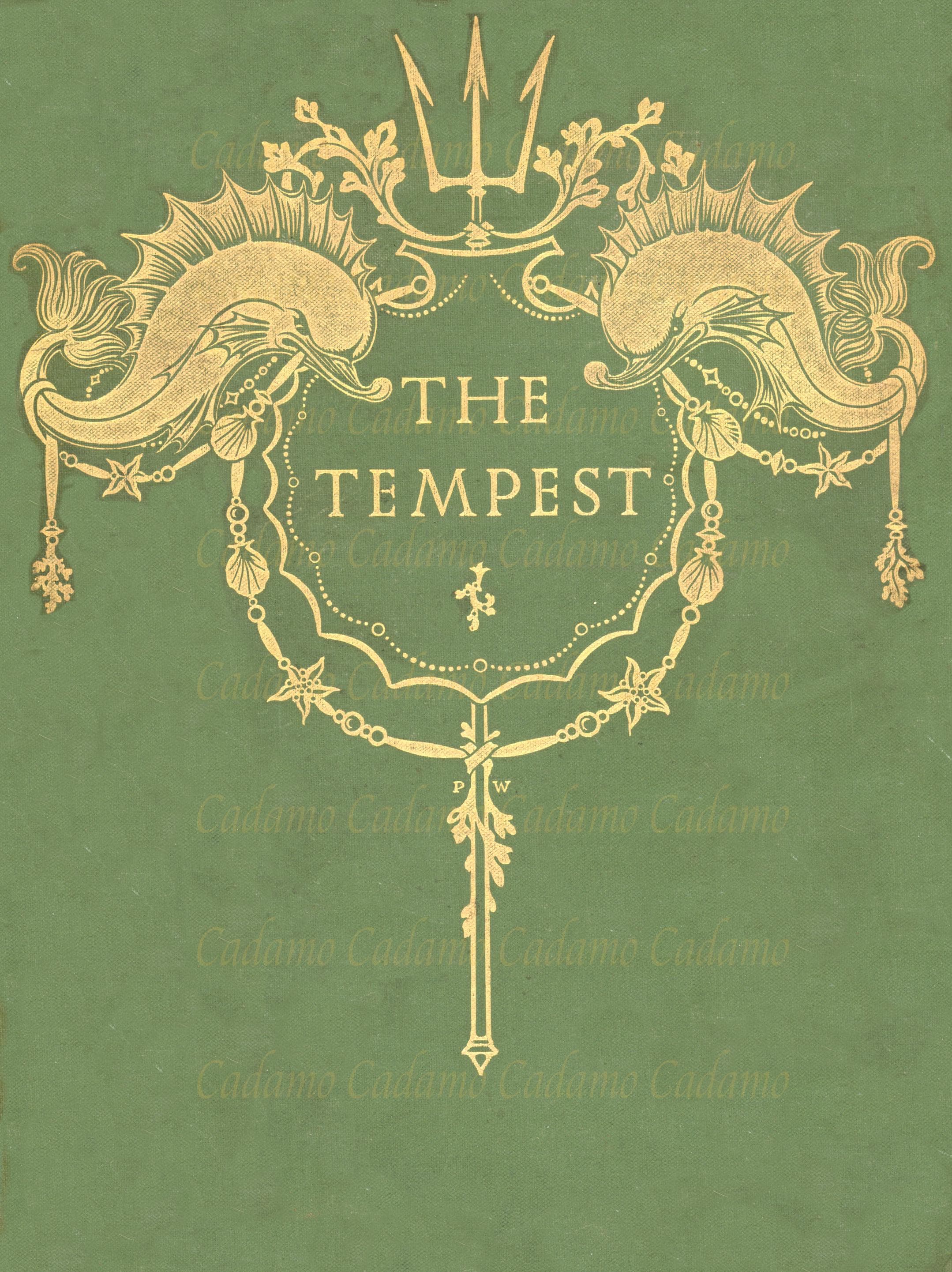 The Tempest Illustrations by Paul Woodroffe 1910. Card or Print - Etsy