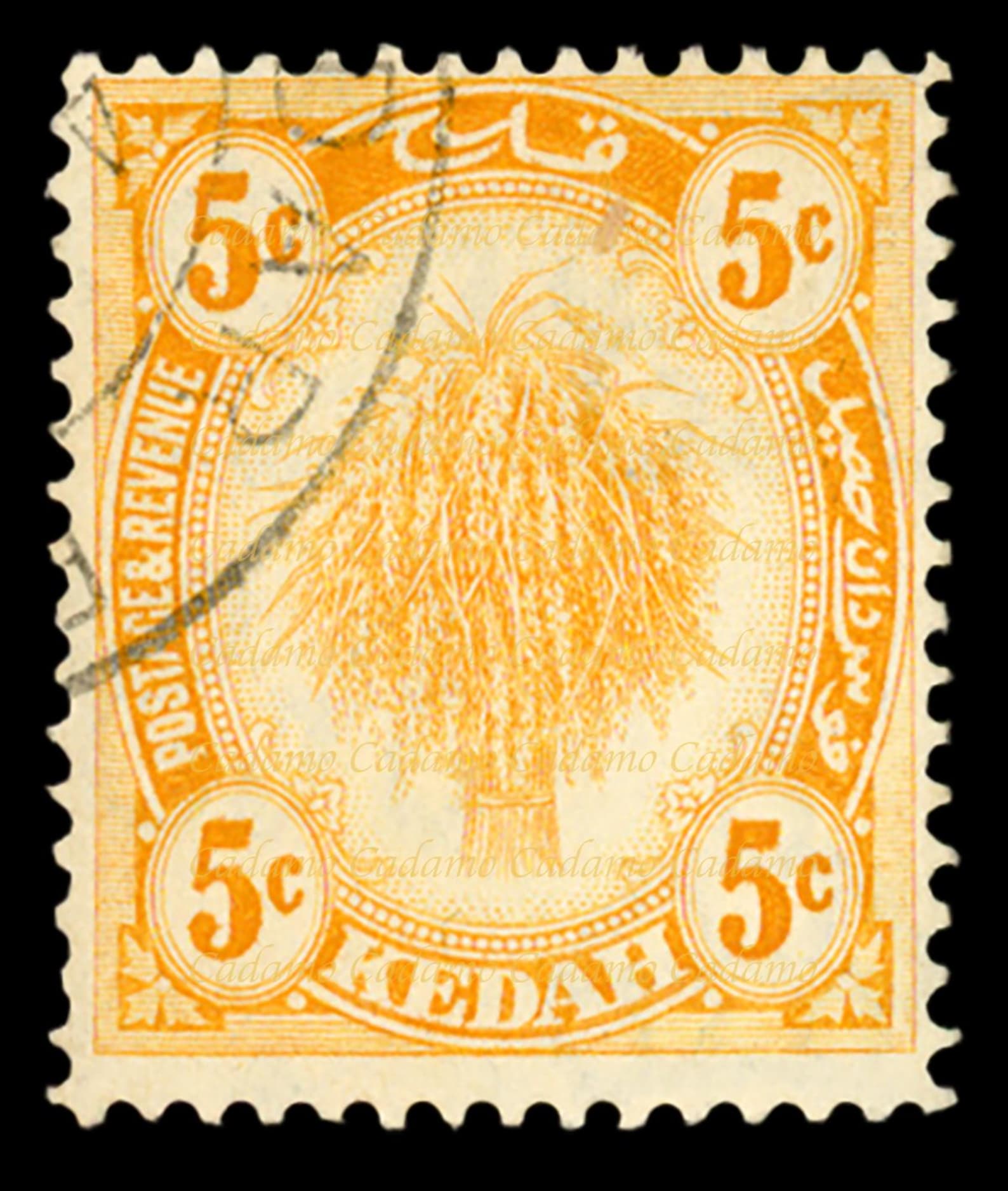 Digital Images of 3 Kedah Stamps Set of 3 - Etsy