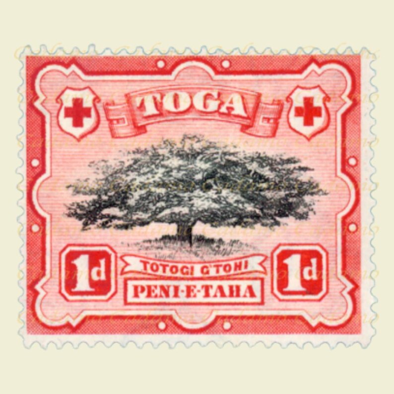 Digital Images of Tonga Stamps From 1897 to 1942 - 3 Images - Etsy