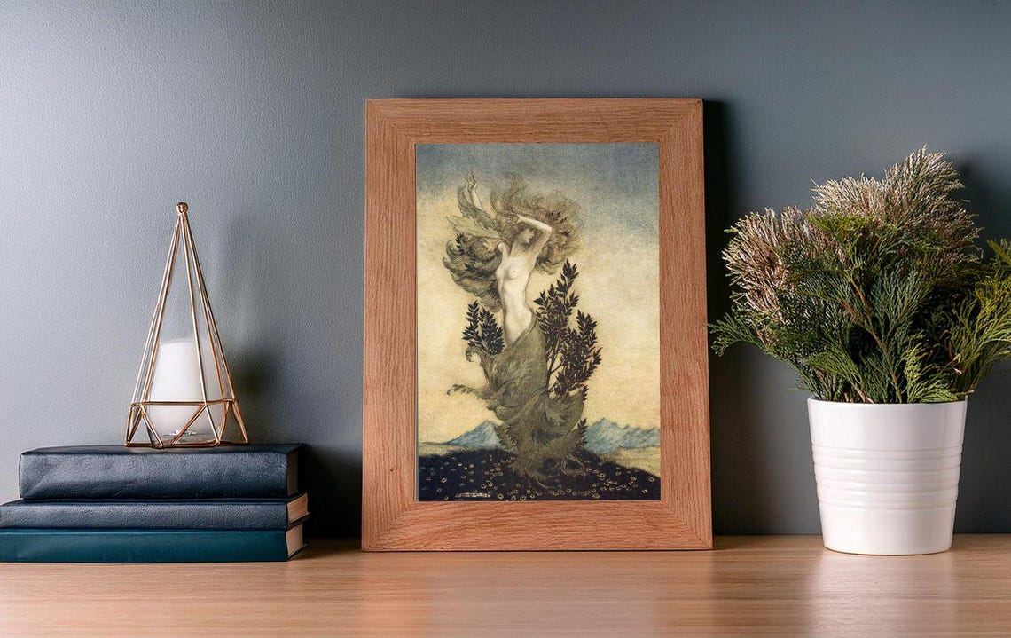 Arthur Rackham Comus Illustration - Card or Print - Etsy UK