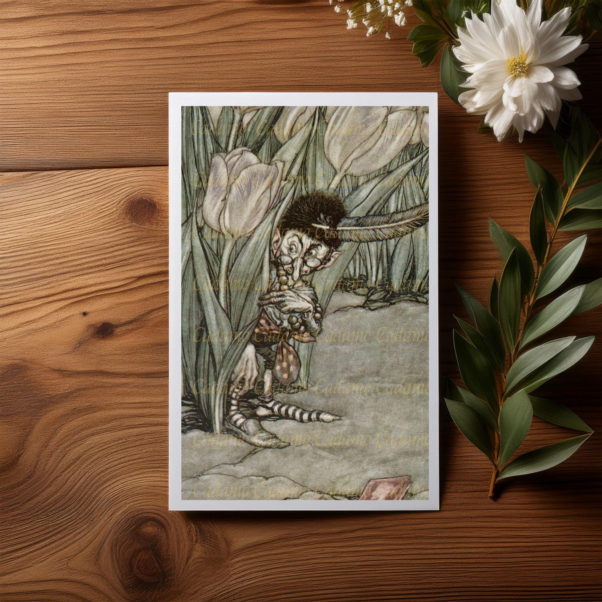 Peter Pan Arthur Rackham Illustration - Etsy