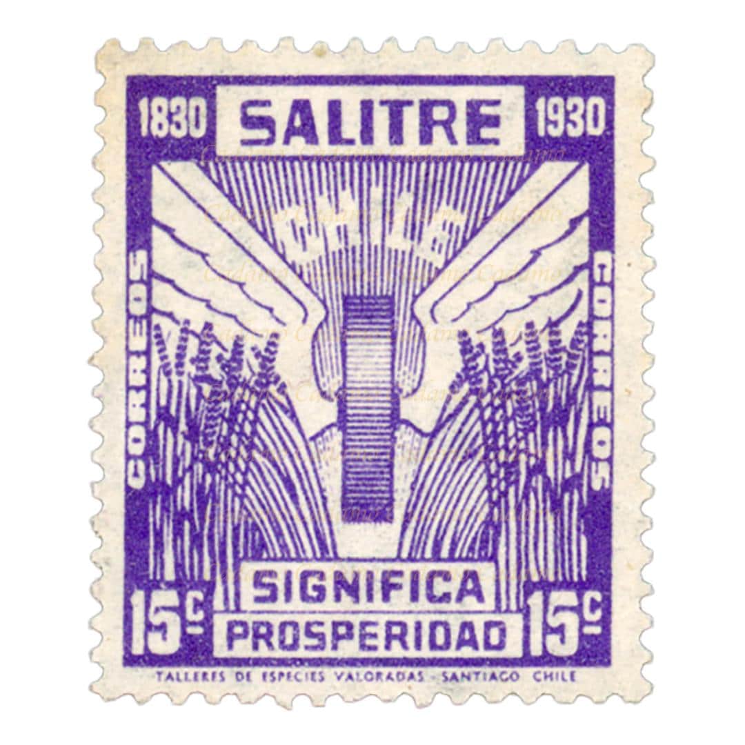 1930s Chile Stamp - Etsy