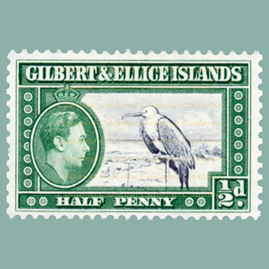 1939 Gilbert and Ellis Islands Stamp - Etsy