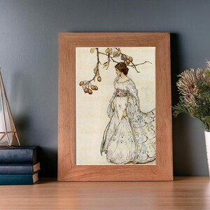 Peter Pan Arthur Rackham Illustration Card or Print - Etsy