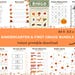 28 Pages Fall Worksheets & Activity Book for Kindergarten and First ...