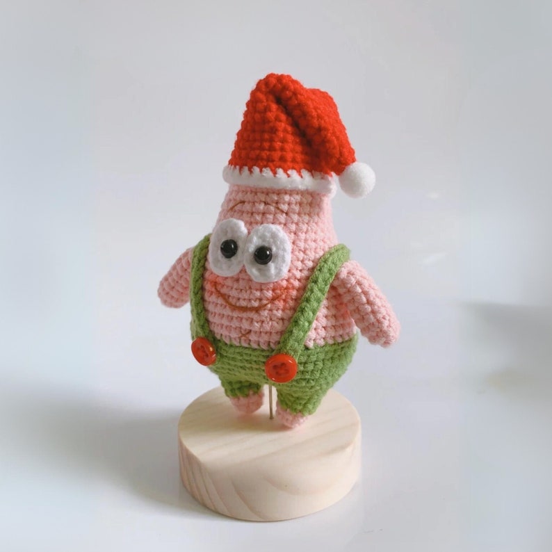 Patrick Star Amigurumi Crochet Pattern PDF DIY Cute Patrick Star Toy ...