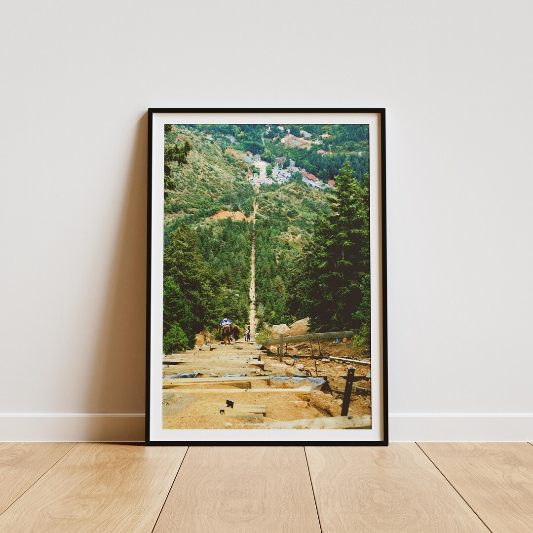 Manitou Incline View Print | Photo Digital Download | European Summer ...