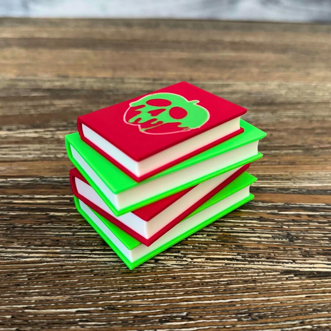 Tinybrights Light up Book Stack | Poison Apple Spell Book | Fairytale ...