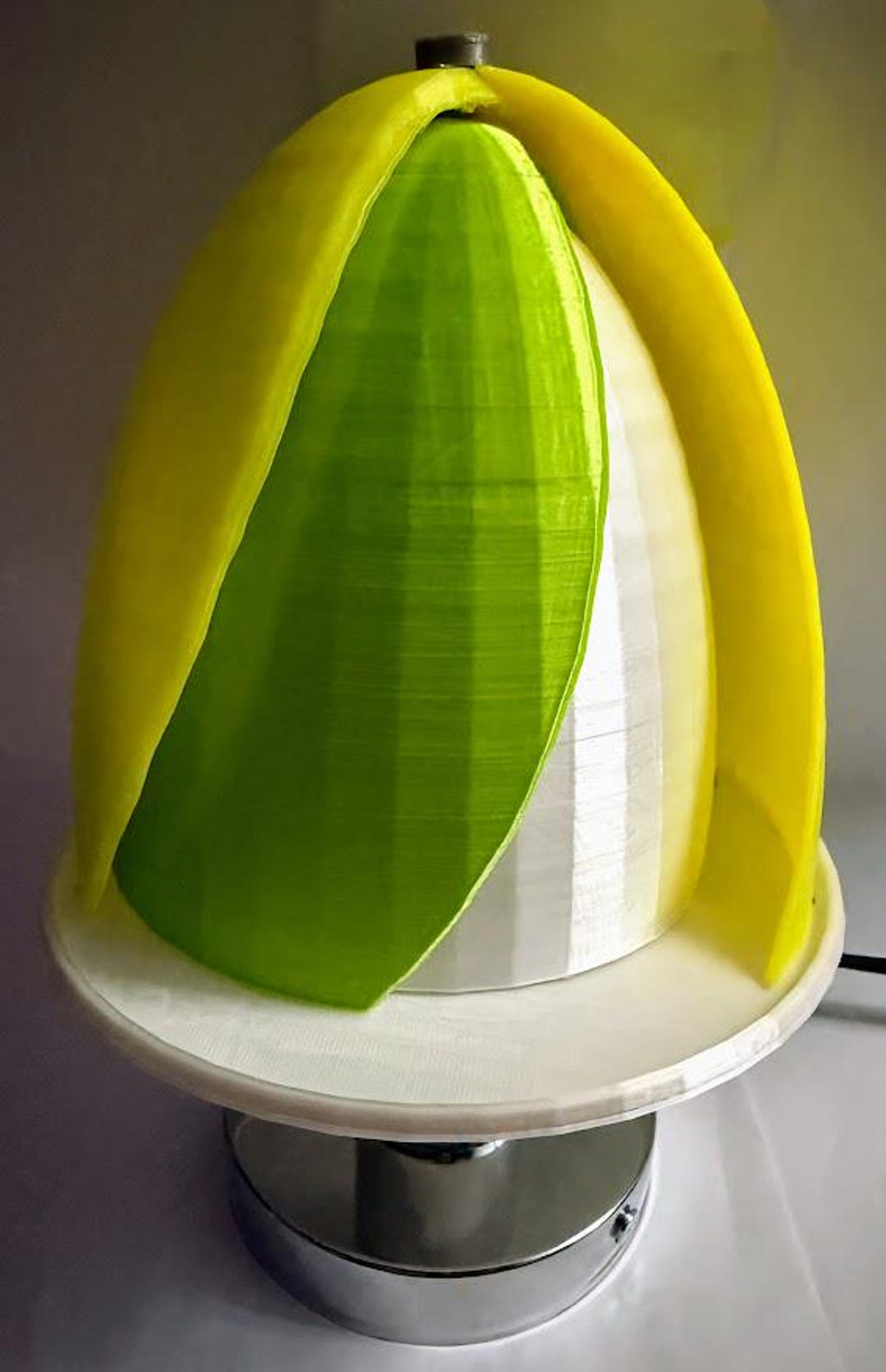 Custom 3D Printed Rotating Lamp W/ Base - Etsy