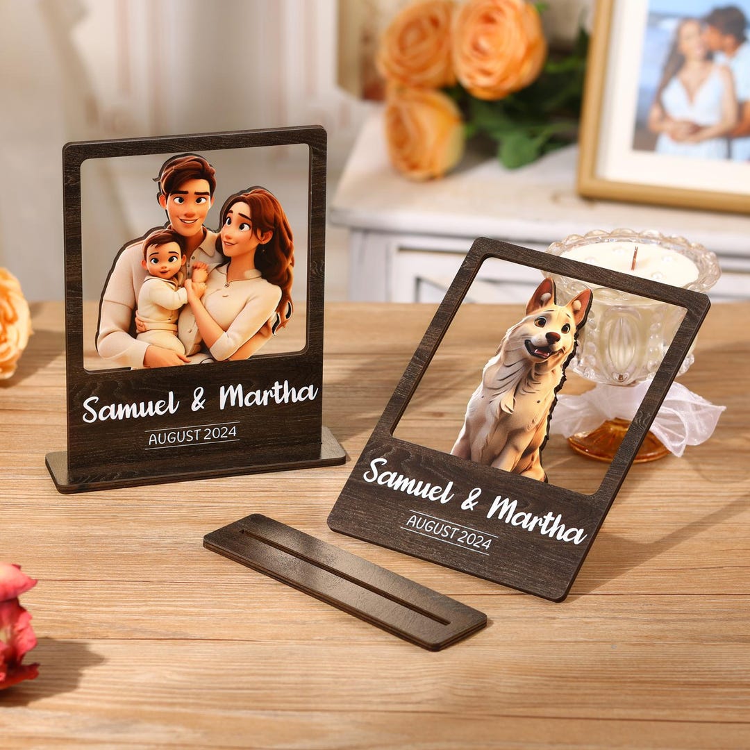 Personalized Pixar Portrait Gift,custom Cartoon Portrait Frame,cartoon ...