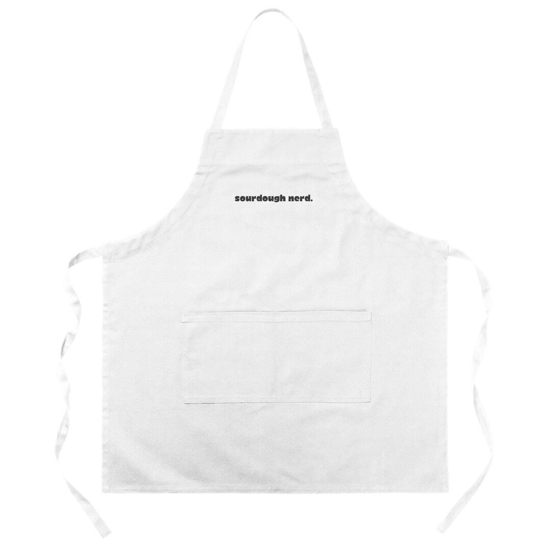 Sourdough Nerd Cotton Apron With Pockets - Etsy