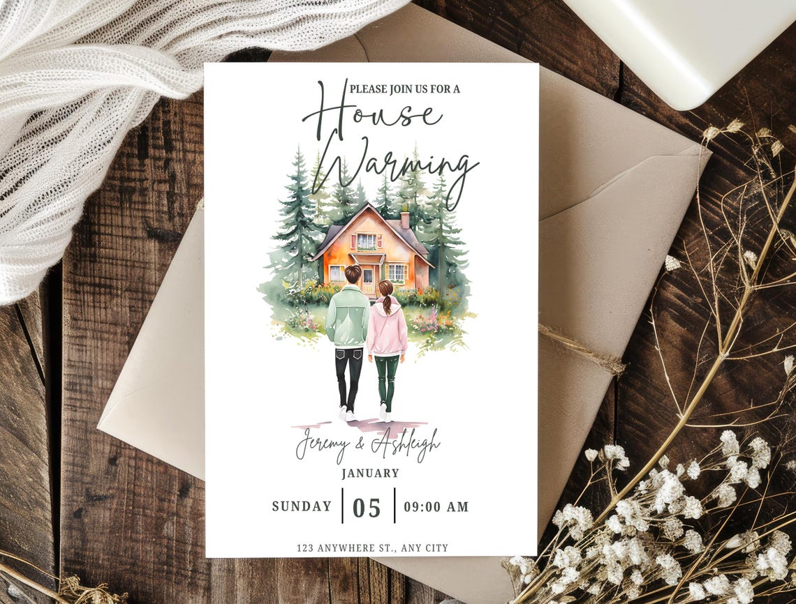 House Warming Invitation, Housewarming Invites, Housewarming Invite ...